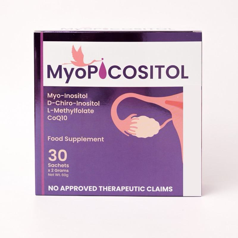 MyoPicositol MyoInositol D-Chiro-Inositol L-Methylfolate CoQ10 Food ...