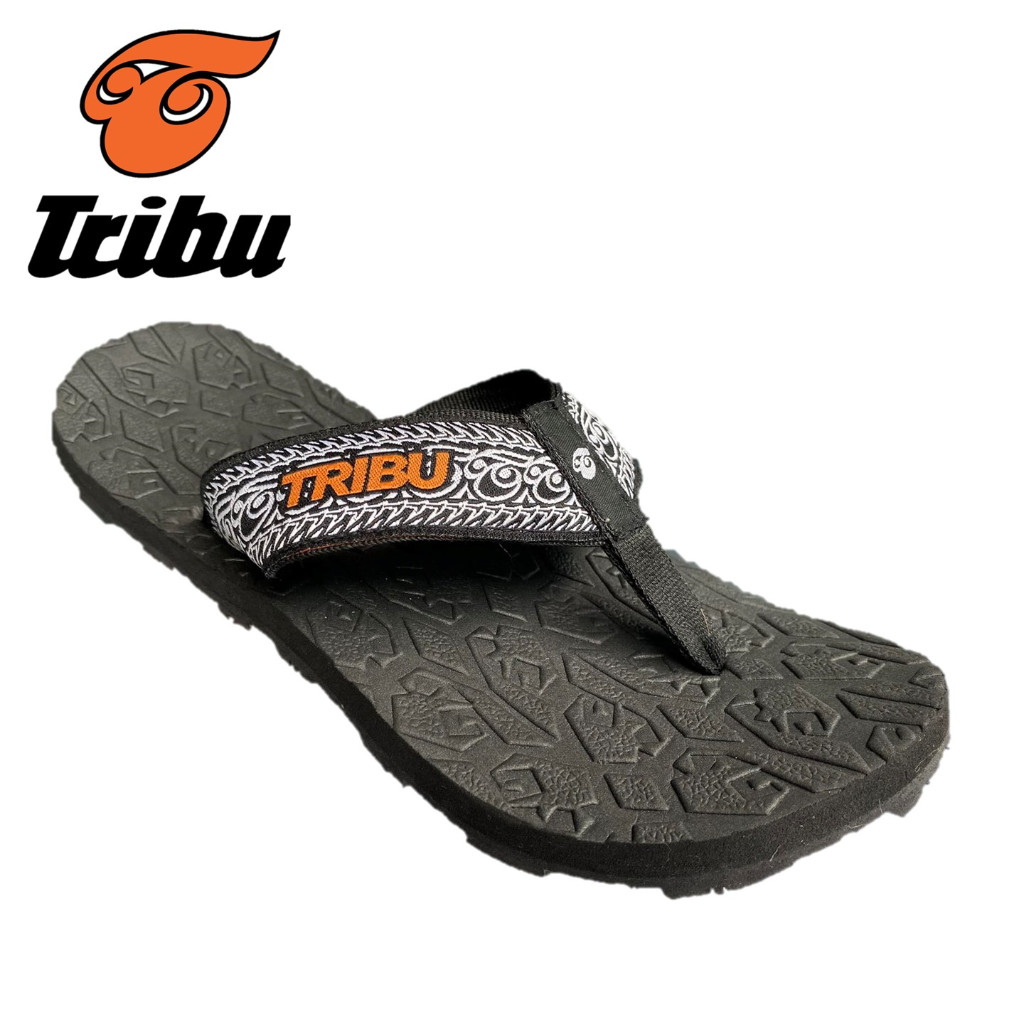 Tribu Maraquit 308 White/Orange Outdoor Slippers for Men & Women ...