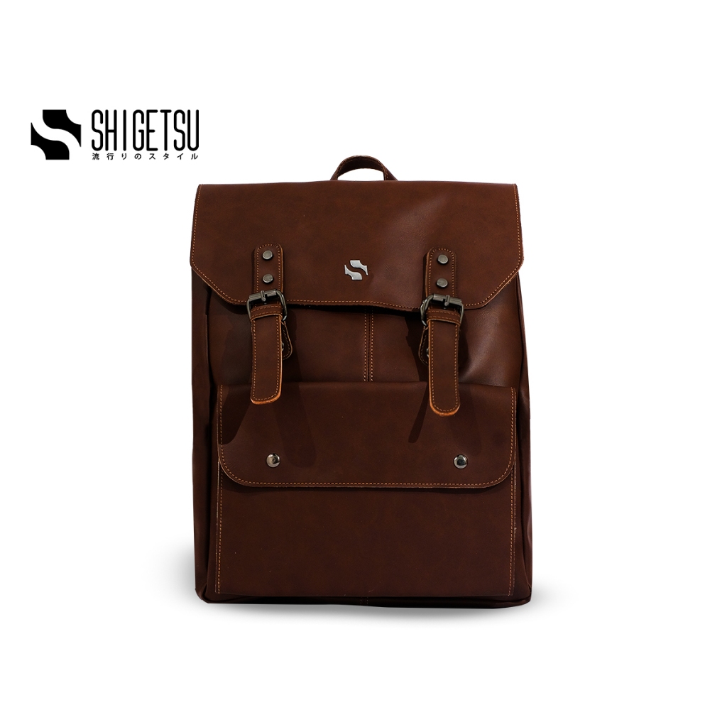 Shigetsu Brown Bag Collection Bag for school sling bag for men ...