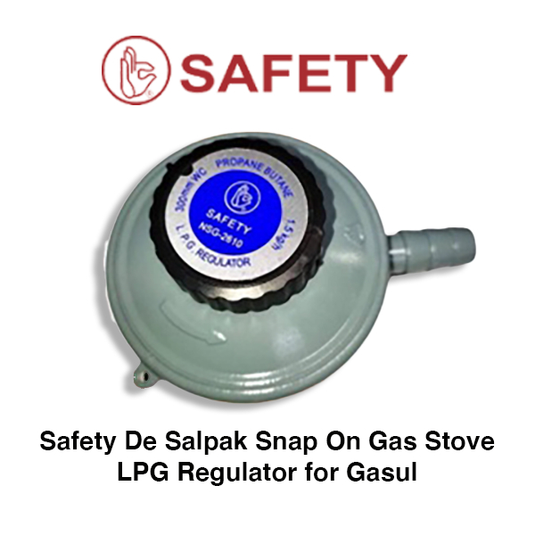 Safety De Salpak Snap On Gas Stove LPG Regulator for Gasul NSG2610 ...