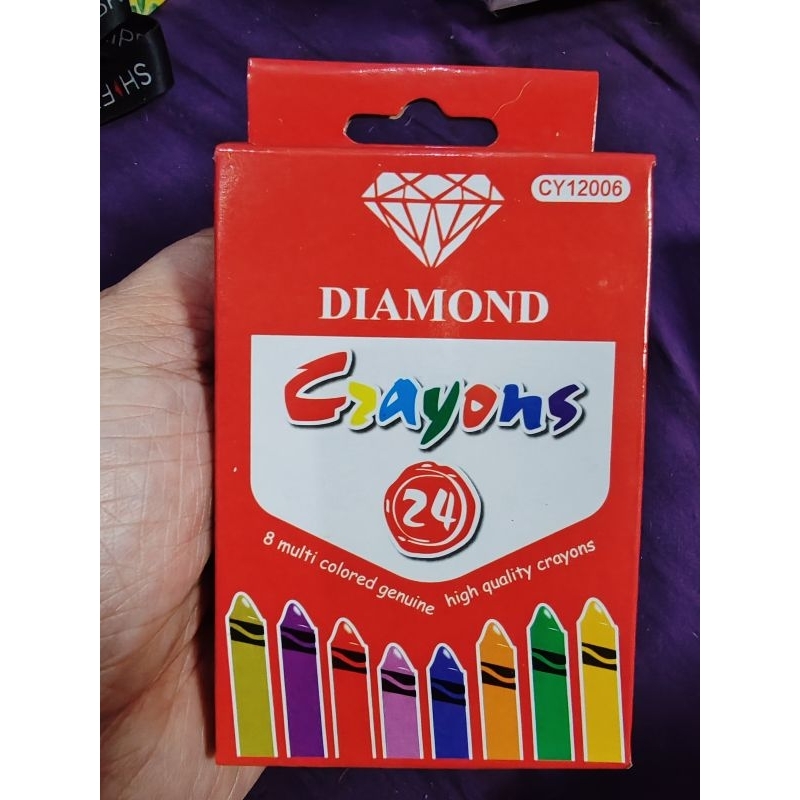 Diamond Regular and Jumbo Crayons | Shopee Philippines