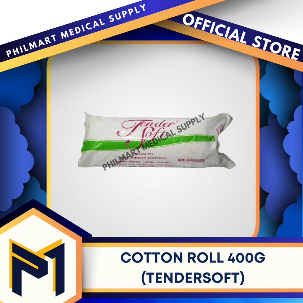 COTTON ROLL 400G (TENDERSOFT) | Shopee Philippines