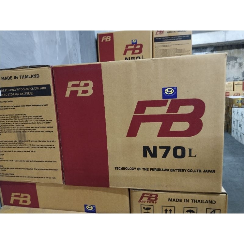 FB BATTERY 3SMF/N70L (LOW MAINTENANCE) (NO SOLUTION) FOR CARS AND ...
