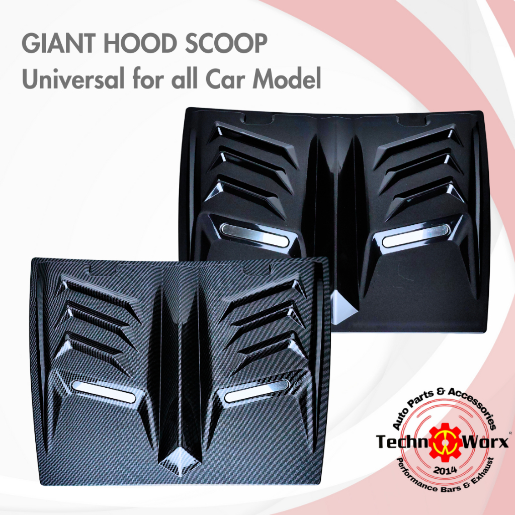 Super Big Hood Scoop Universal Car Accessories Hood Vent Sedan ...