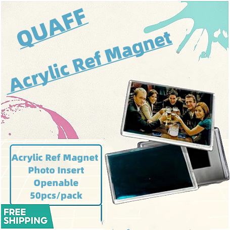 QUAFF F41 Acrylic Ref Magnet Photo Insert Openable 50pcs/pack | Shopee ...