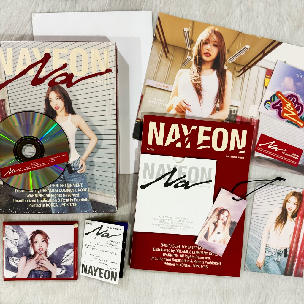 NAYEON NA Official Album Unsealed Complete Inclusions except Photocard ...