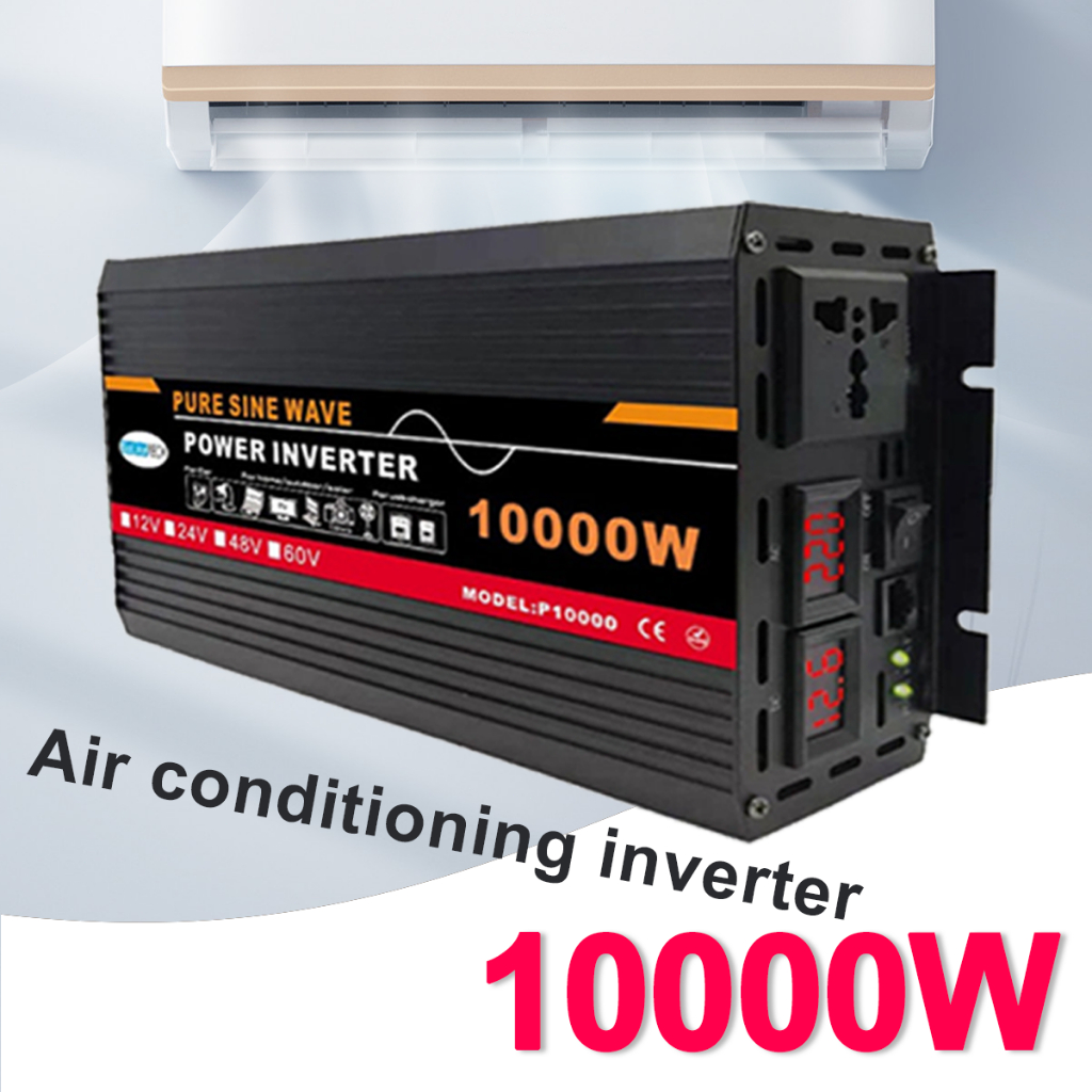 10000w powerful inverter Supply Inverter 12V DC/220V AC Output Max ...