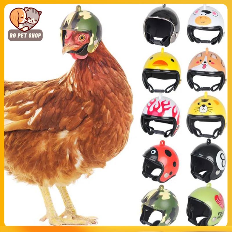 Chicken Helmets Head Protected Funny Headgear Adjustable Various ...