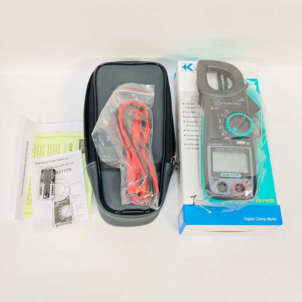 KYORITSU Clamp Meter for AC Current Measurement KEW 2117R | Shopee ...