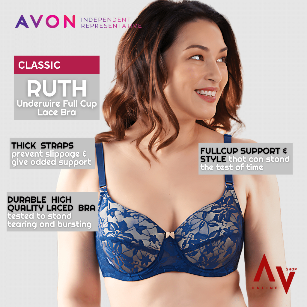 AVON Classic Ruth Underwire Full Cup Bra | Shopee Philippines