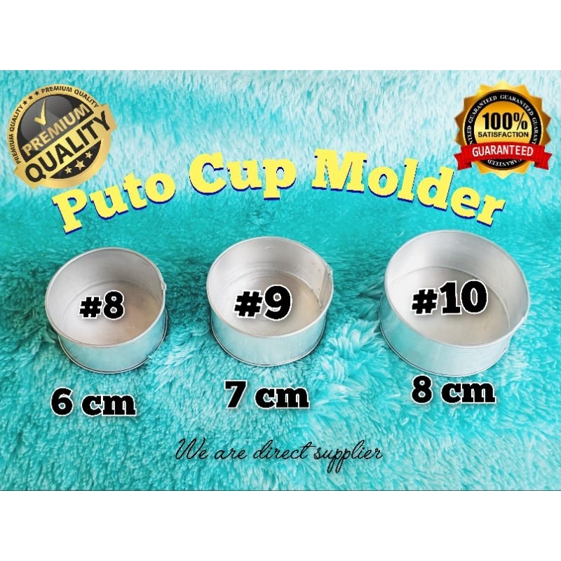 Puto Cup Molder/ Round Llanera/Lecheflan Molder[ Good Quality ] 3 Sizes ...