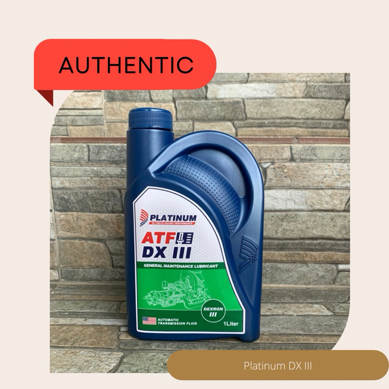 (100% Original) PLATINUM ATF DX III (1L) DEXTRON III | Shopee Philippines