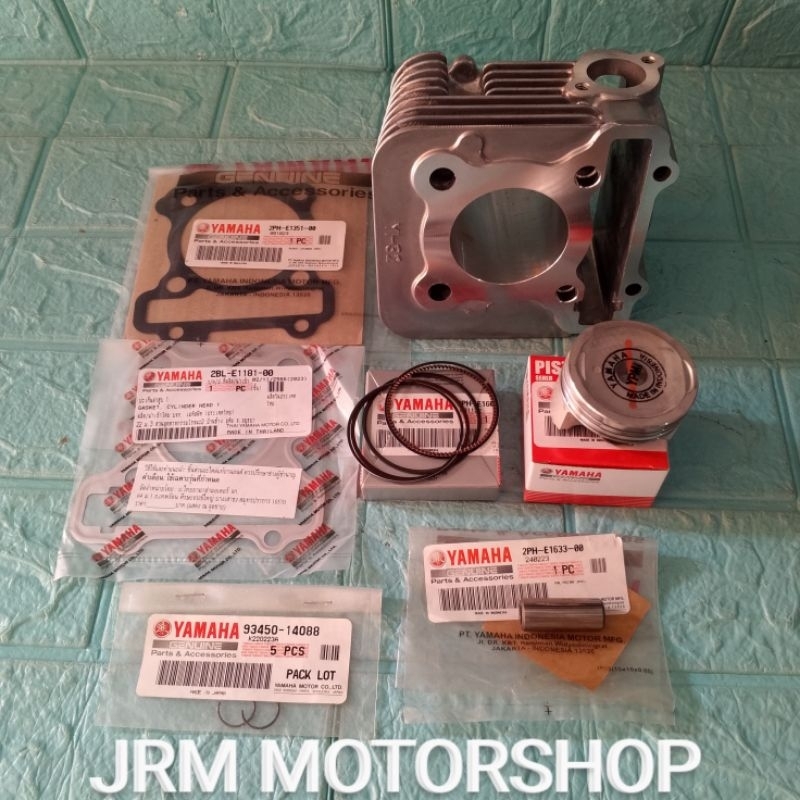 Yamaha Genuine Cylinder Block set(complete)Mio i 125/MSI 125/Mio Gravis ...