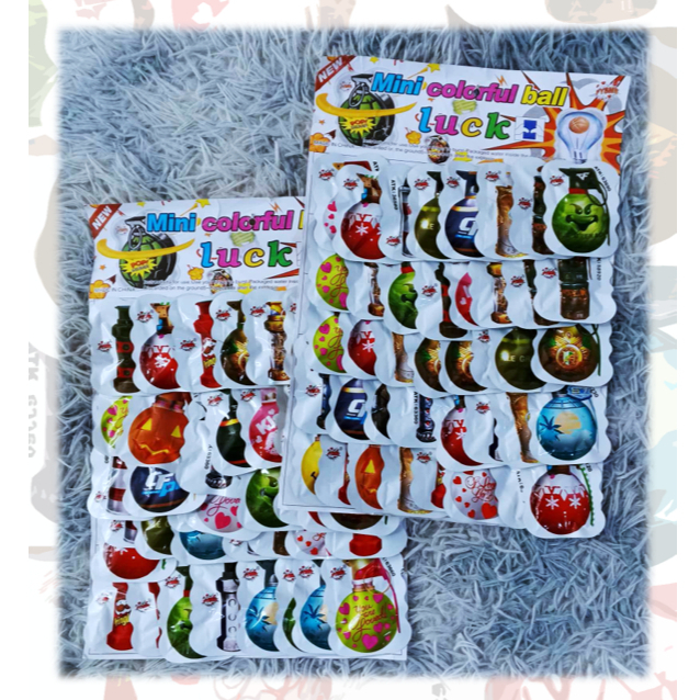 MIni Burst Ball with 40 pack assorted design | Shopee Philippines
