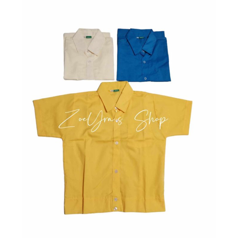 POLO YELLOW GOLD SCHOOL UNIFORM... | Shopee Philippines