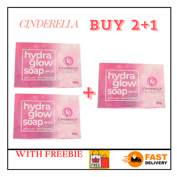 CINDERELLA HYDRA GLOW SOAP WITH SPF 30 | Shopee Philippines
