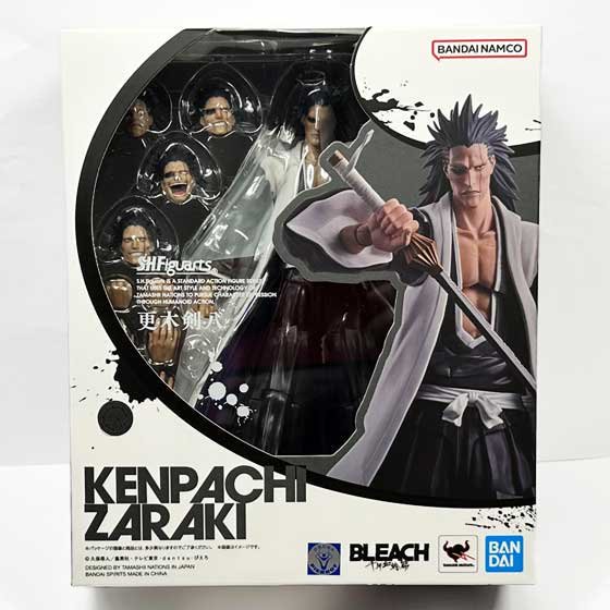 S.H.Figuarts BLEACH Millennium Battle Kenpachi Zaraki approx. 170mm PVC ...
