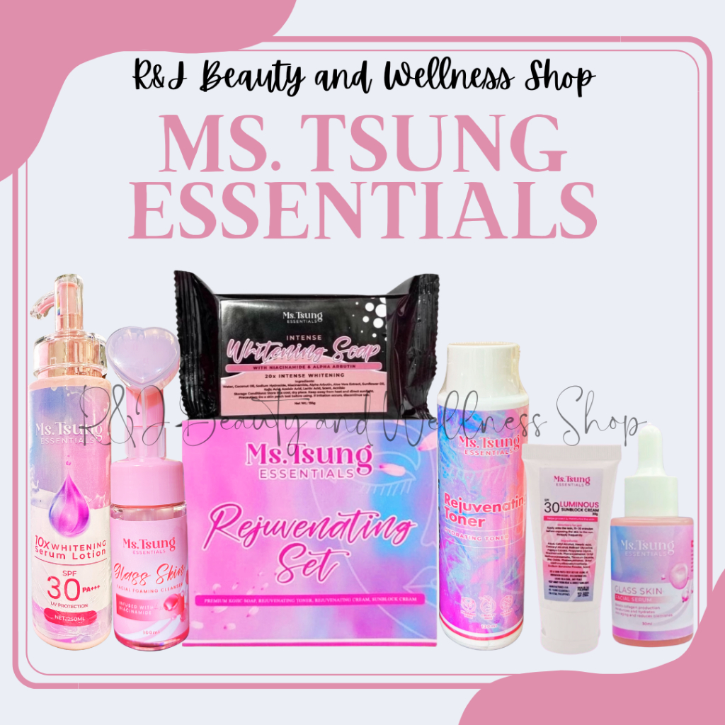 Ms. Tsung Rejuvenating Set | Whitening Soap | Big Toner | Whitening Lotion - MS. TSUNG ...
