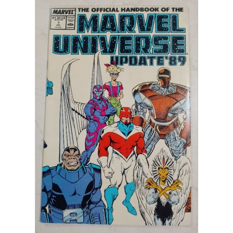 Marvel Universe Update 1989 no. 1, 2, 3, 4, 5, 6, 7, 8 ( 8 pcs ...
