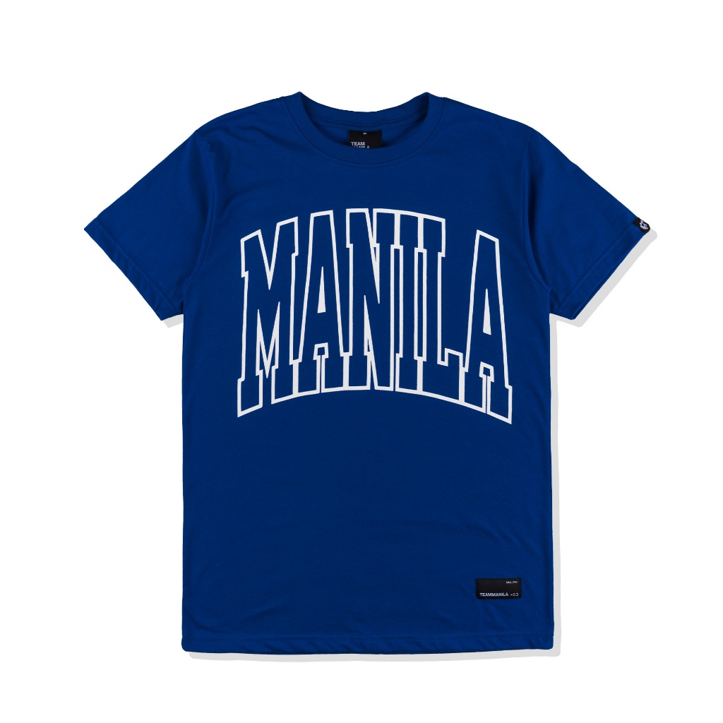 TEAM MANILA MIDTOWN V1 TSHIRT ROYAL BLUE | Shopee Philippines