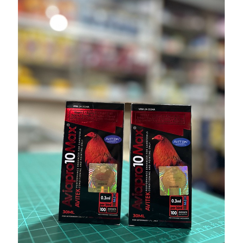 #1_AVIAPRO 10 Max - AVITEK Performance Enhancer 30ml (Mindanao ZDS ...