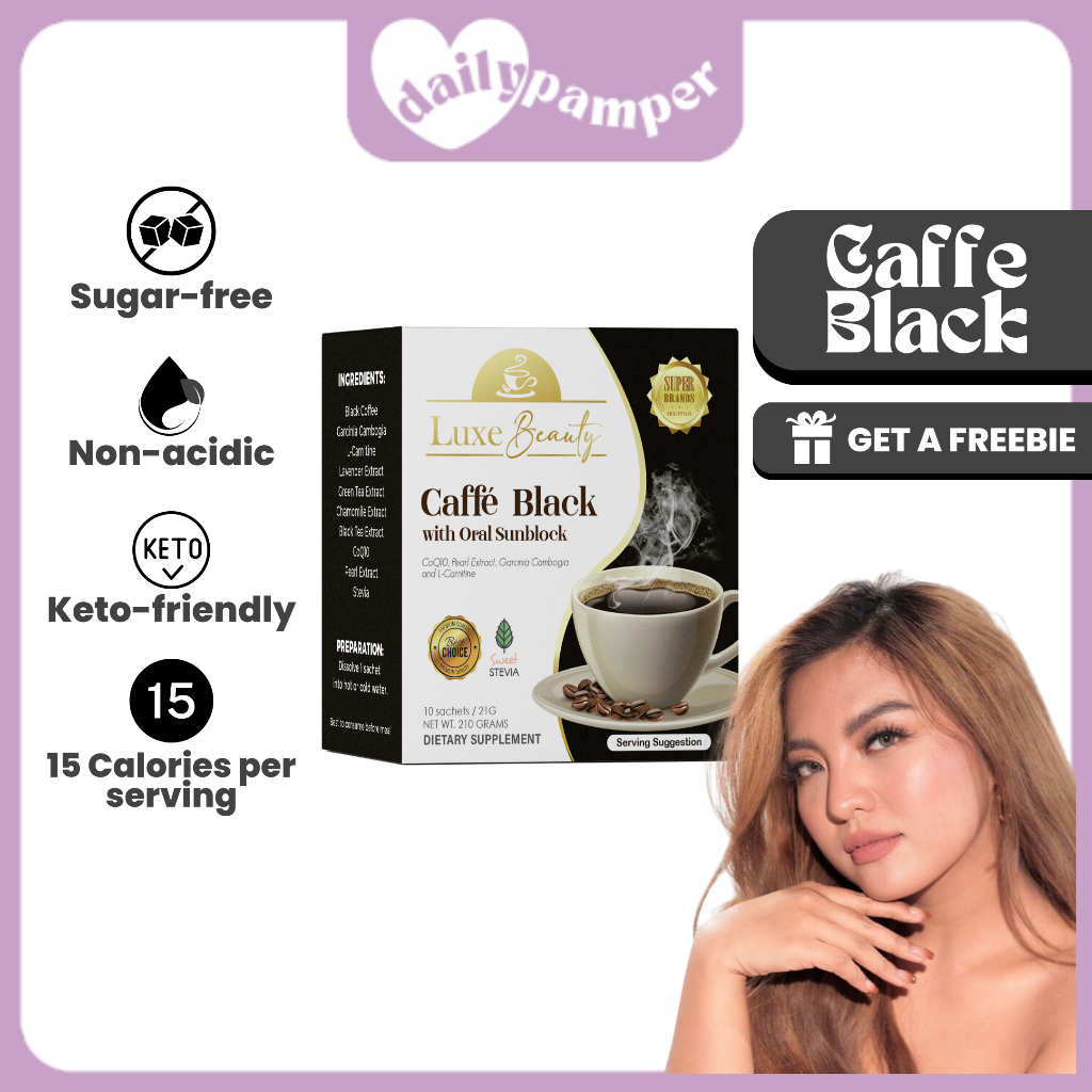 Luxe Slim Caffé Black: Keto Coffee for Weight Management, Energy ...