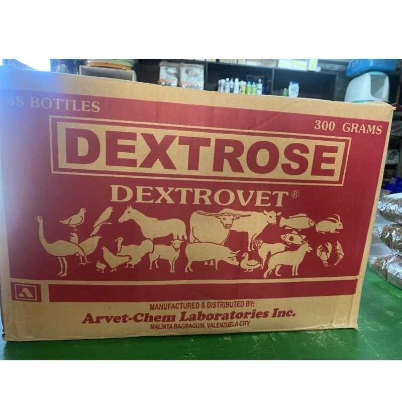 DEXTROSE 300G_48Bottles/BOX for veterinary use only | Shopee Philippines