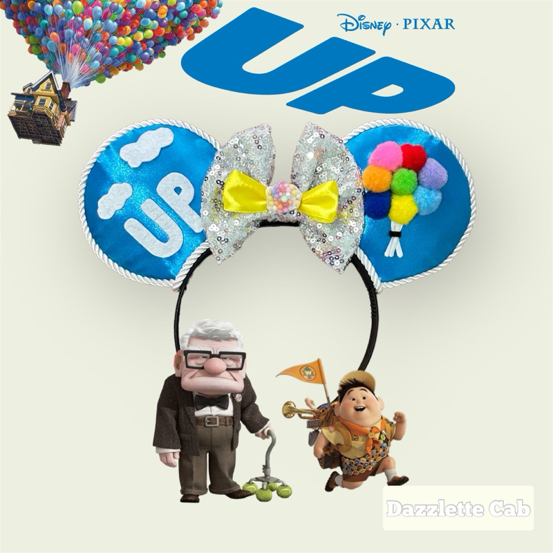 Disney Pixar - UP Minnie Ears Headband | Shopee Philippines