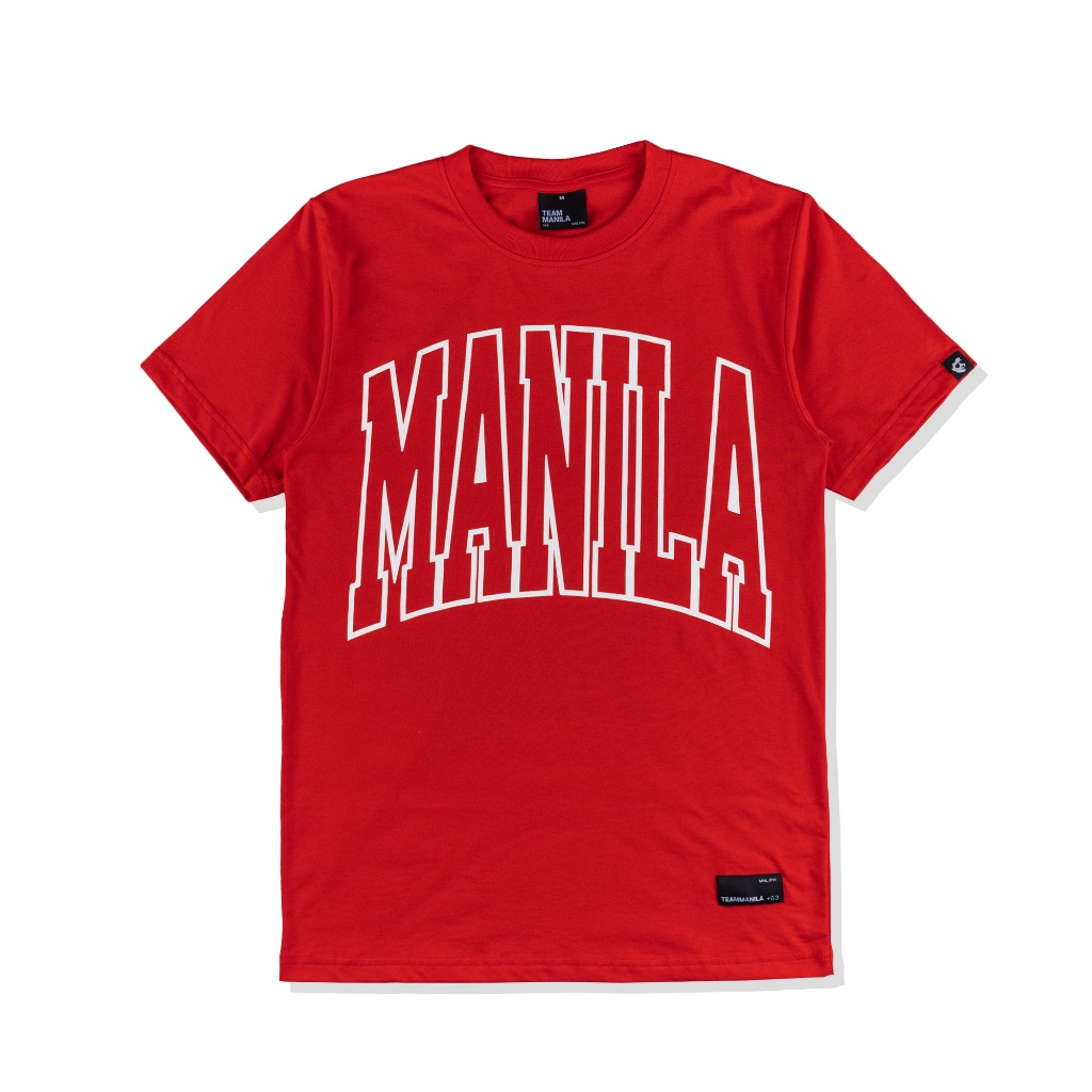 TEAM MANILA MIDTOWN V1 TSHIRT RED | Shopee Philippines
