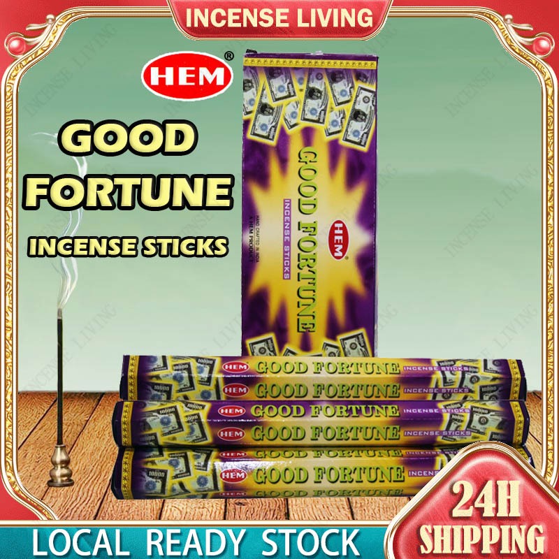 HEM Good Fortune Incense Sticks (20 Sticks Per Box) | Shopee Philippines
