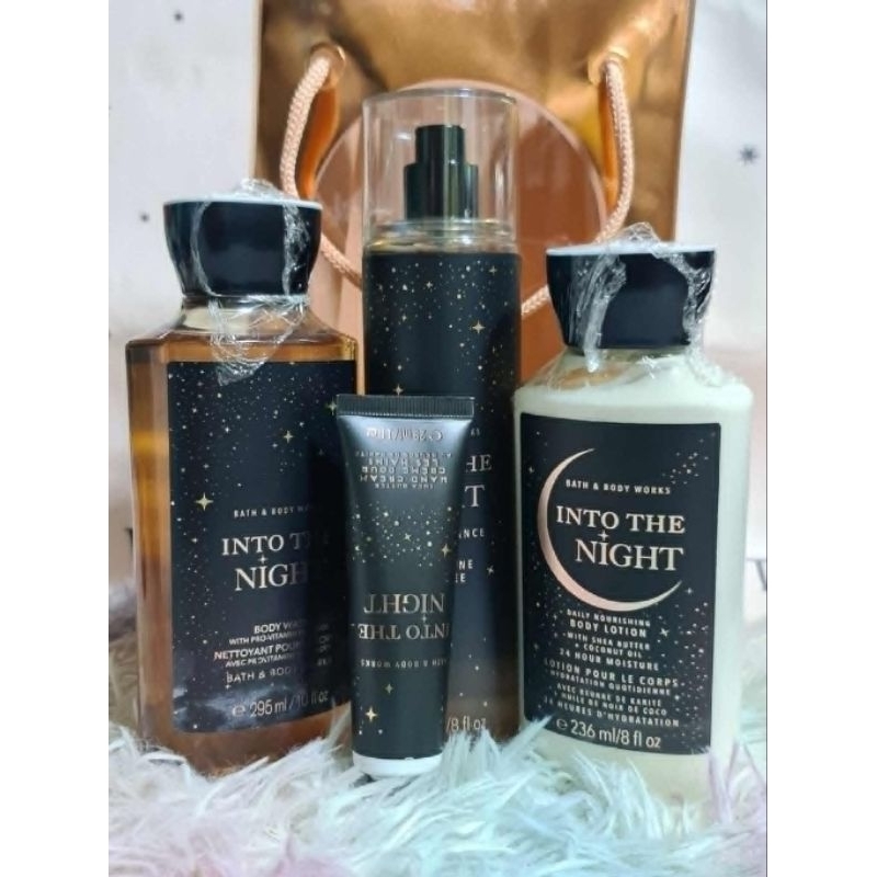 bbw gift sets (gingham travel size, into the night fs, brightest bloom ...