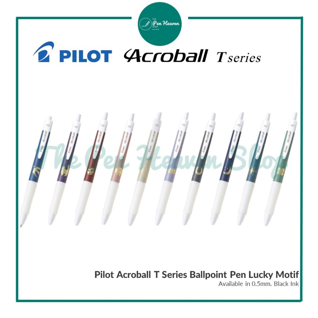 Pilot Acroball T Series Ballpoint Pen/Juice Up Lucky Motif | Shopee ...