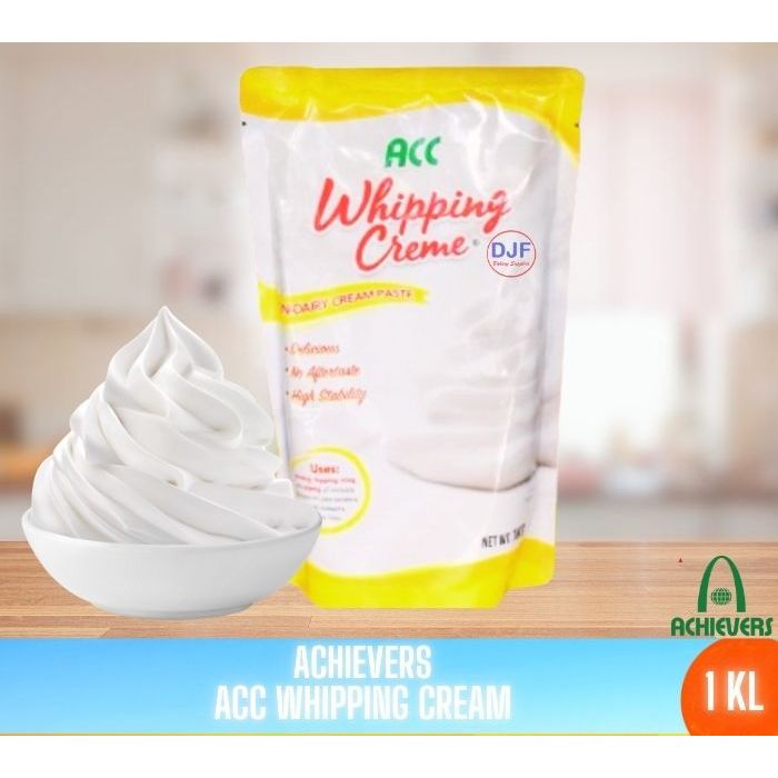 ACC Whipping Creme 1kg Non-Dairy Cream Paste ACHIEVERS | Shopee Philippines