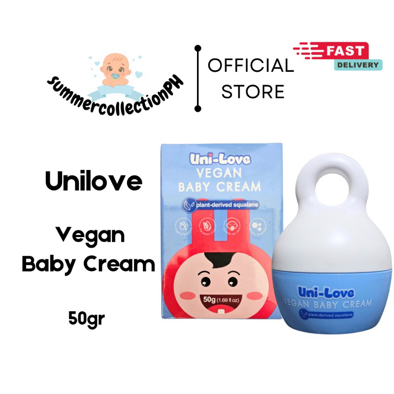 Unilove Baby Vegan Cream 50g | Shopee Philippines