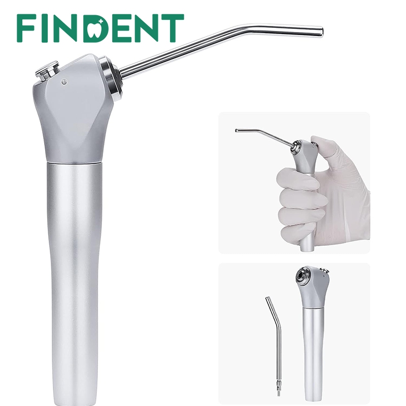 Dental Triple Syringe Handpiece Air Water Spray with 2 Nozzles Tips ...