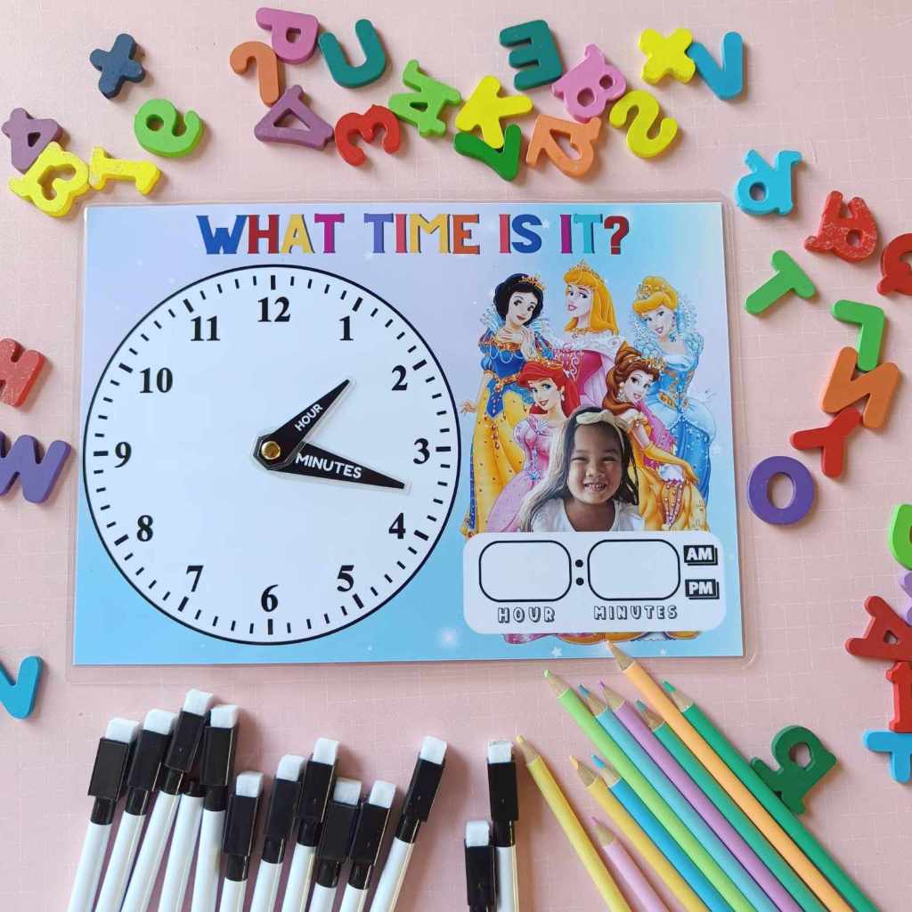 Laminated Clock Chart A4 size | Shopee Philippines