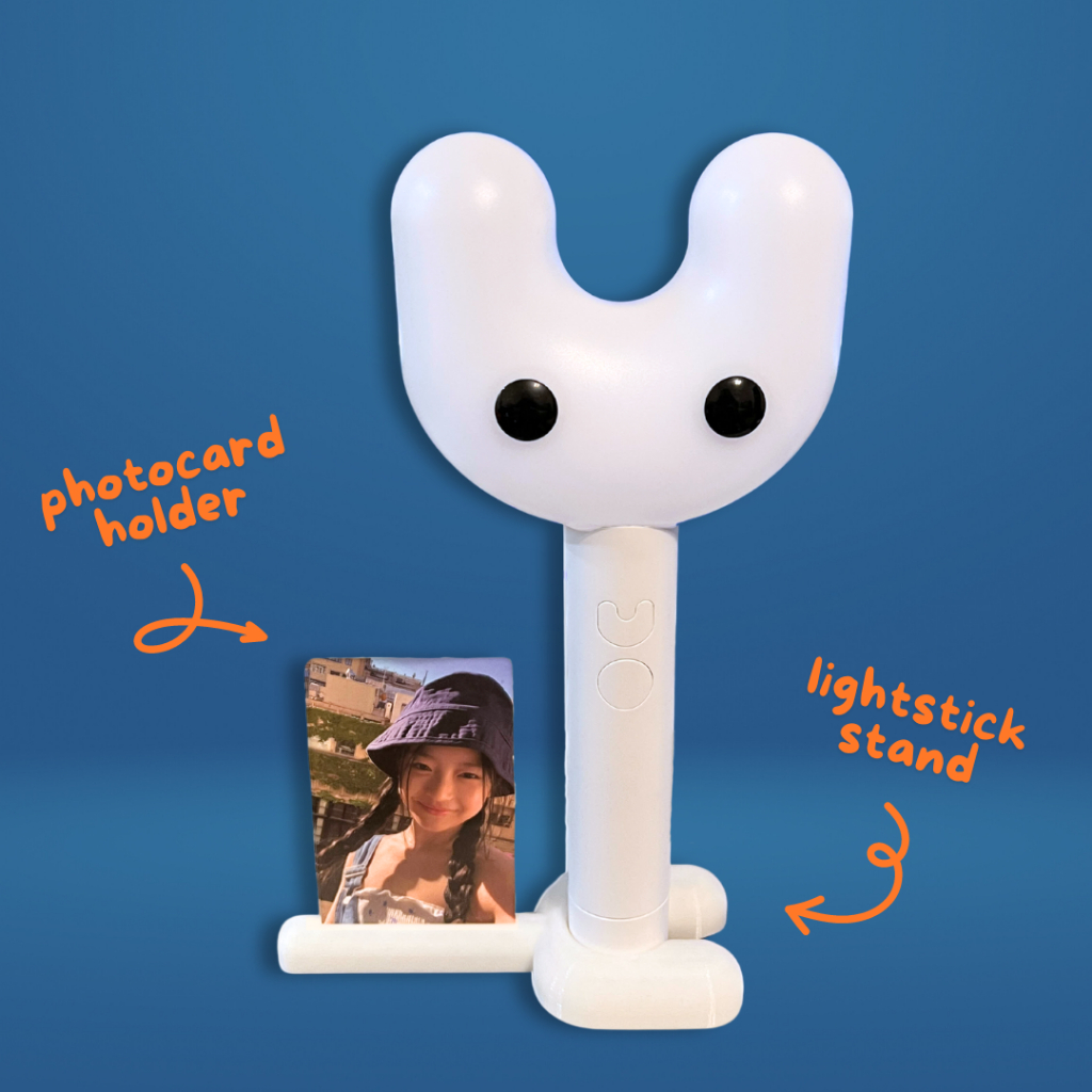 NewJeans Binky Bong Lighstick Stand with Photocard Holder | Shopee ...