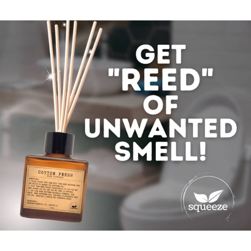 SQUEEZE REED DIFFUSER 50ML | Shopee Philippines
