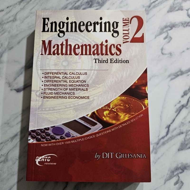 Engineering Mathematics volume 2 third edition By;Gillesania | Shopee ...