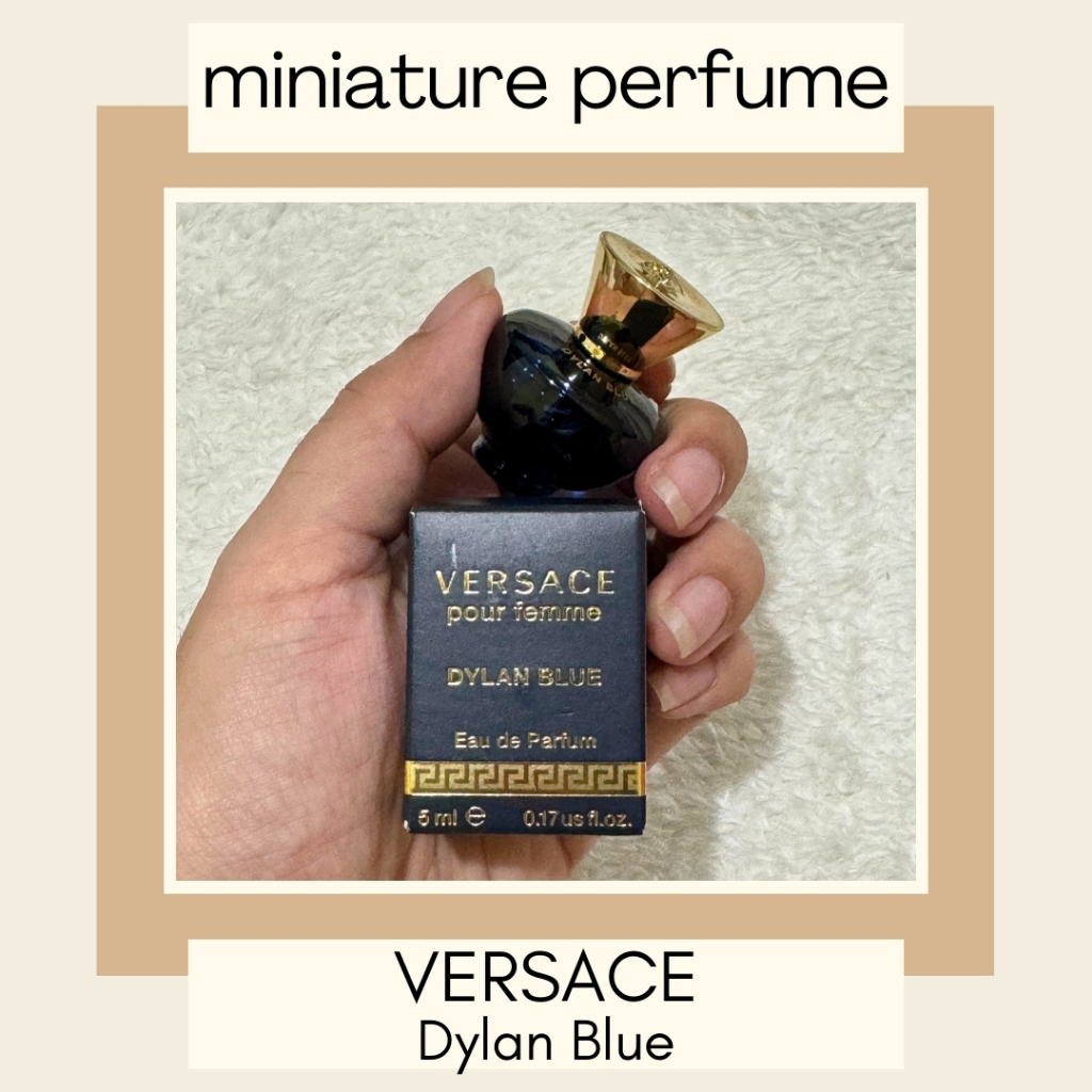 VERSACE Pour Homme Dylan Blue (AUTHENTIC MINIATURE (MINI) PERFUME ...