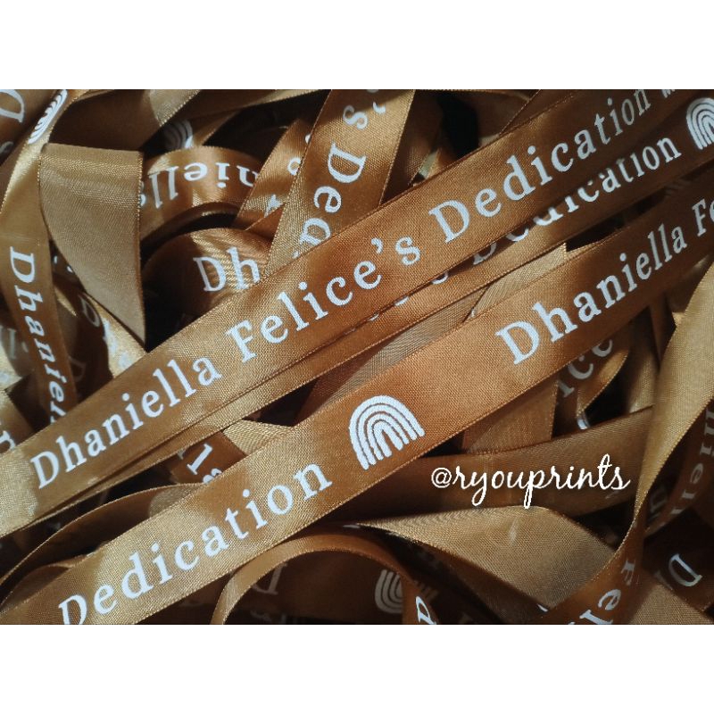 Customized ribbons philippines store