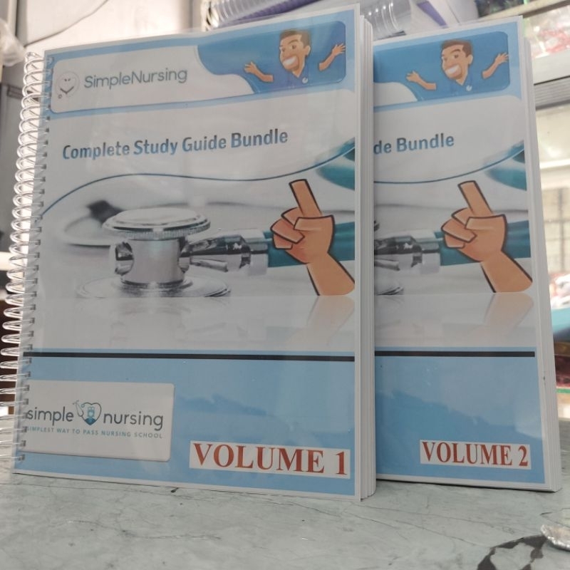 Simple Nursing Complete Study Guide Latest Trending Volume 1&2 (NGN ...
