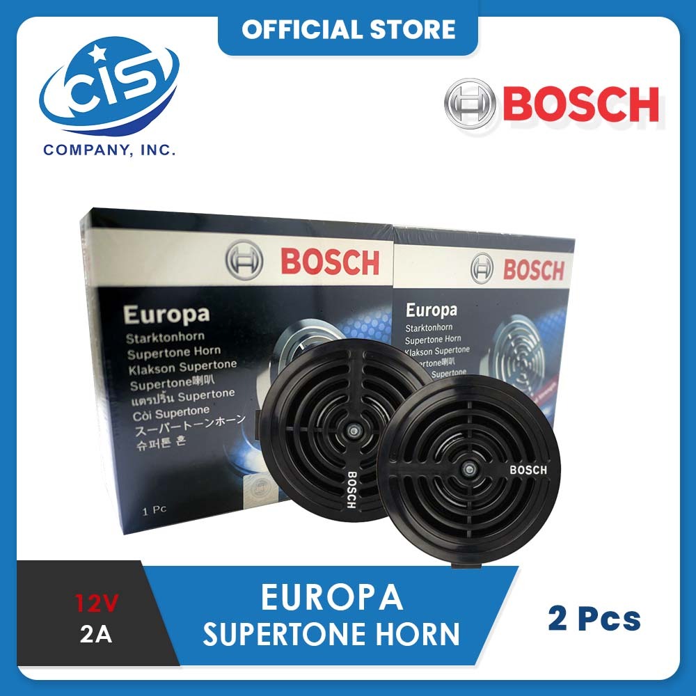 Bosch Horn Europa 12V Black Supertone | Shopee Philippines