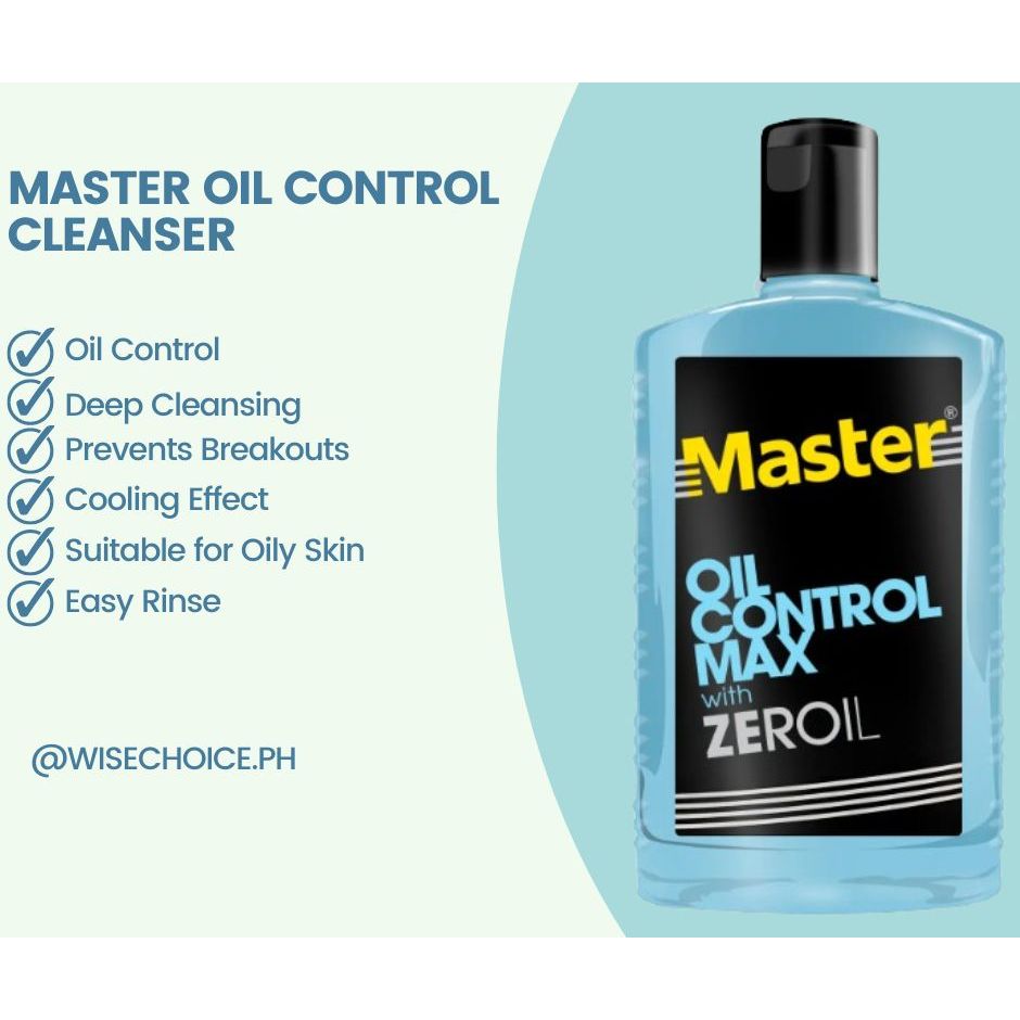 MASTER Zeroil Max Oil Control Deep Cleanser - 225ml | Shopee Philippines