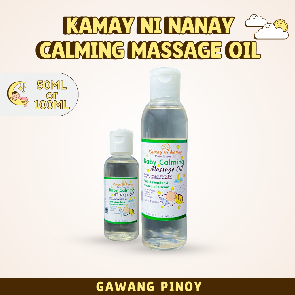 Kamay Ni Nanay Baby Calming Oil for a Relaxing Baby, Organic Baby ...