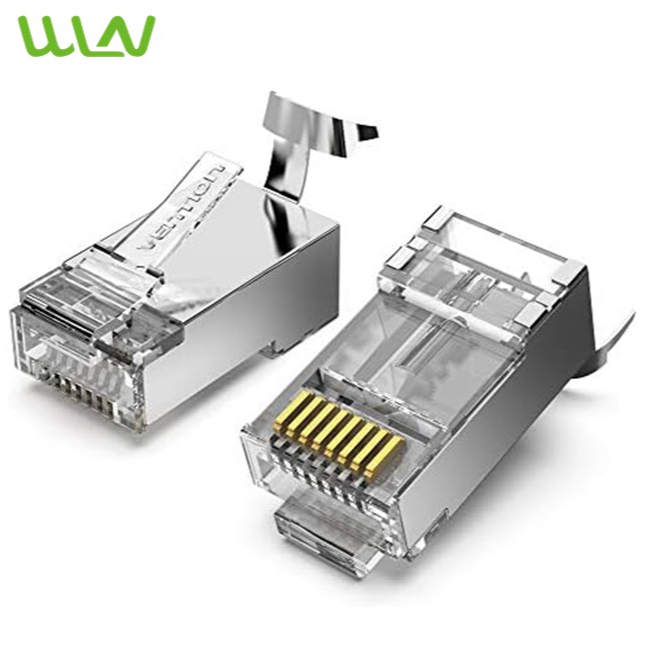 CAT7 High Quality RJ45 Connector Modular Ethernet Cable Plug With ...