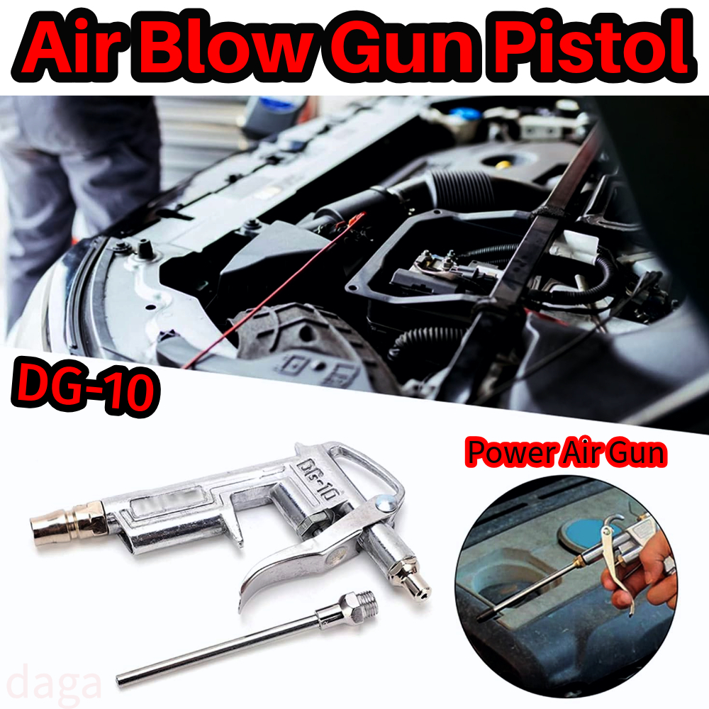 Portable Air Pressure Spray Gun For Cleaning Air Compressor Cleaning ...