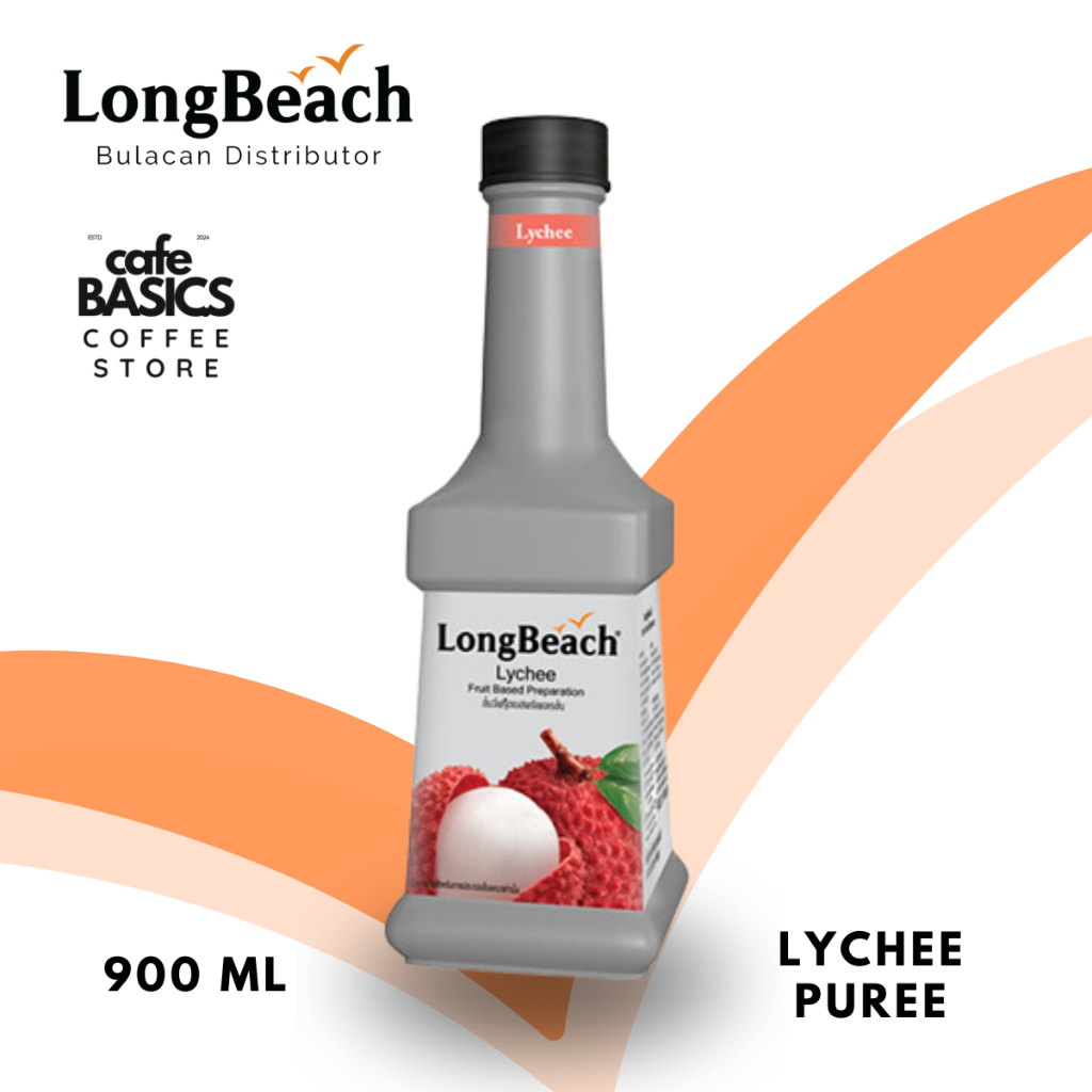 LongBeach Lychee Puree (900ml) | Shopee Philippines