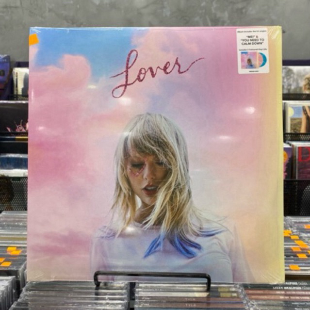 TAYLOR SWIFT Lover Vinyl, Cover Dent (Multicolor) | Shopee Philippines