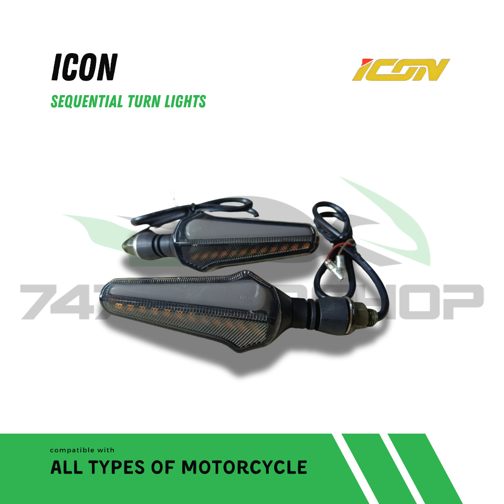 ICON SEQUENTIAL TURN LIGHTS | Shopee Philippines